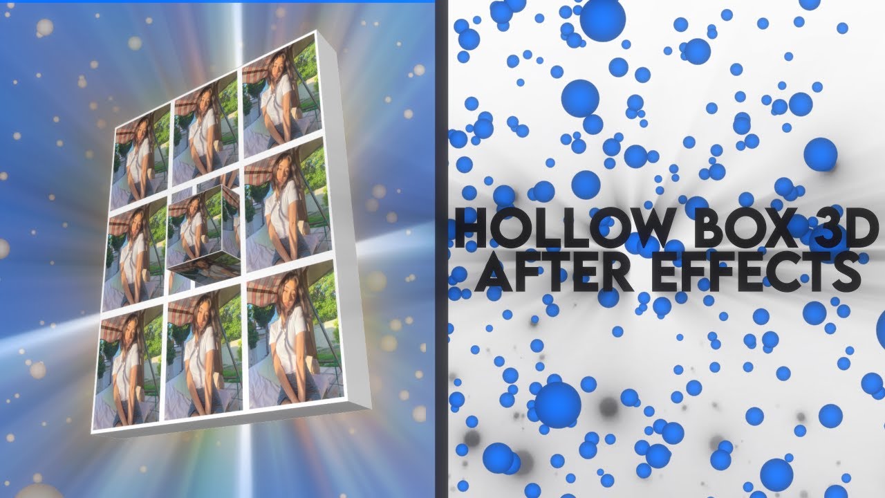 3D HOLLOW BOX | After Effects + Project File - YouTube