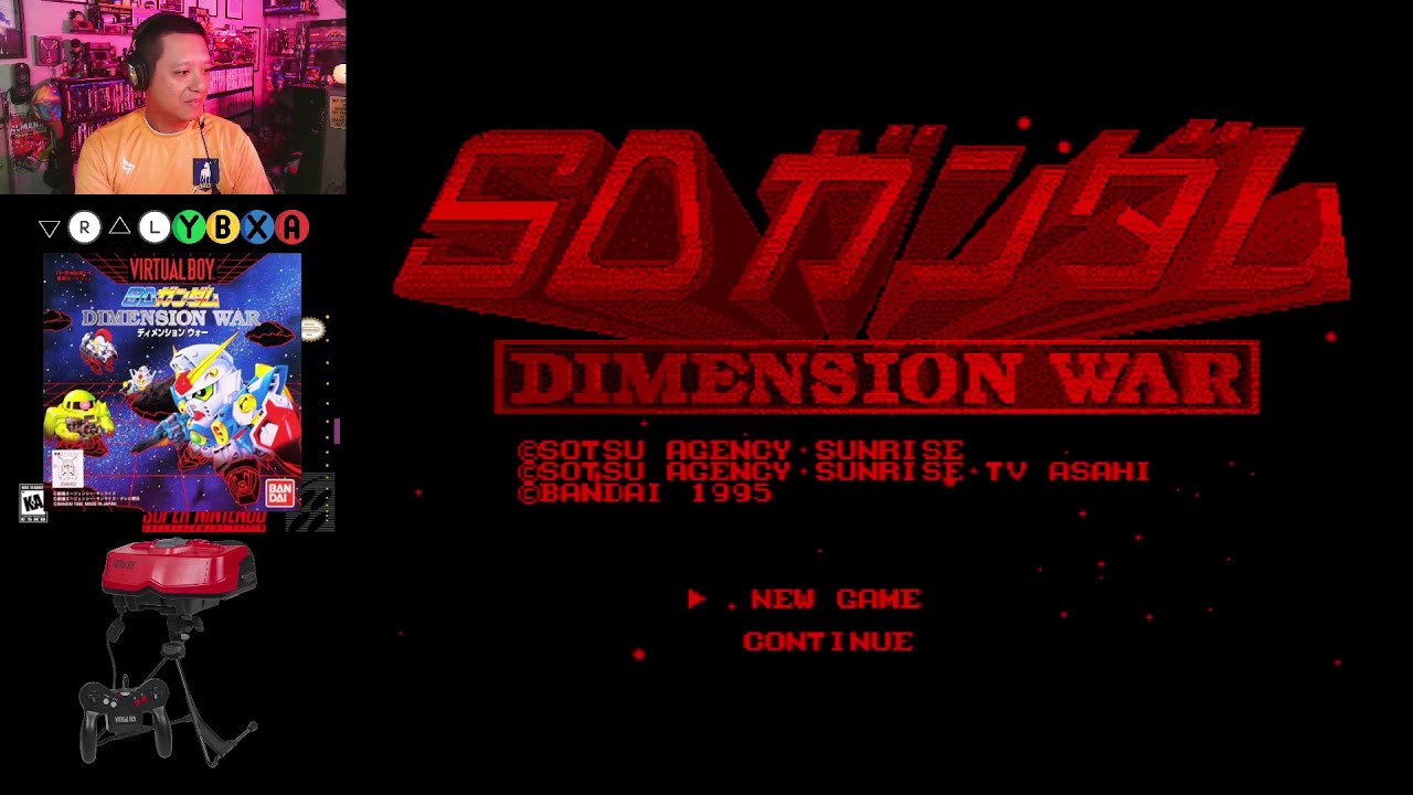 10MG Plays SD Gundam Dimension War on Virtual Boy - YouTube