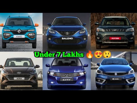 😍Cars under 7 lakhs in India | Best Cars Under 7 Lakh in India | Cars ...