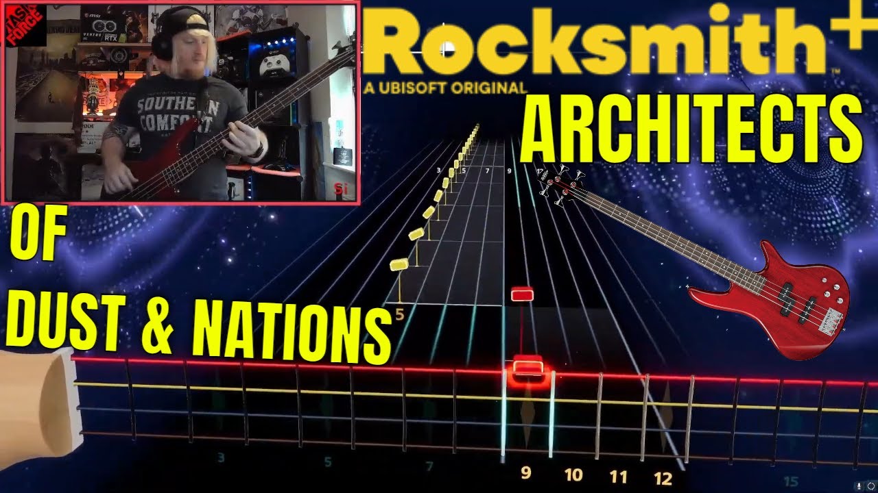 ROCKSMITH PLUS - ARCHITECTS OF DUST AND NATIONS (100% Difficulty BASS ...