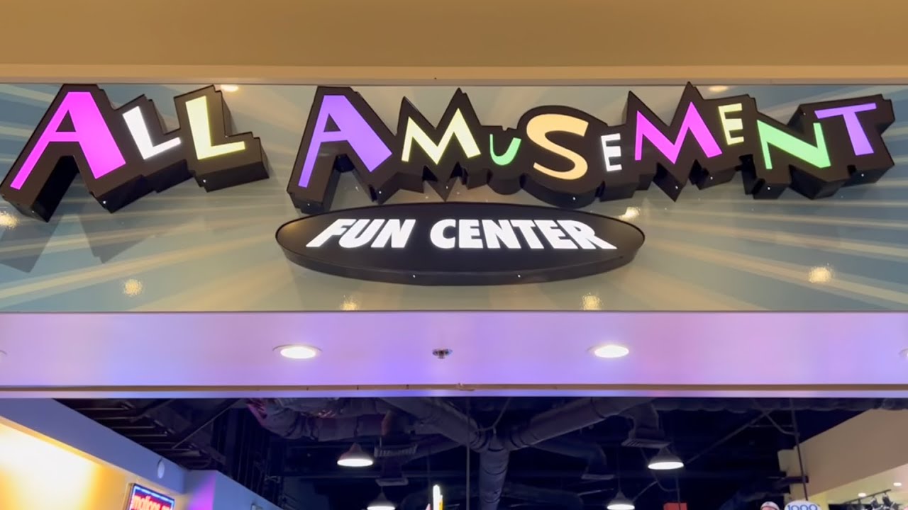 All Amusement Fun Center FULL Tour! (Burbank, CA) - YouTube
