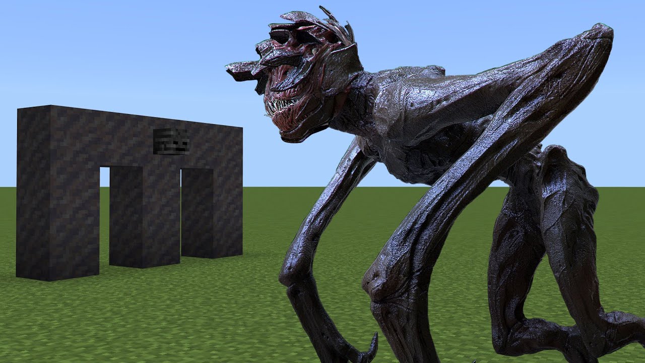 A Quiet Place Death Angel Addon in Minecraft PE Bedrock - YouTube