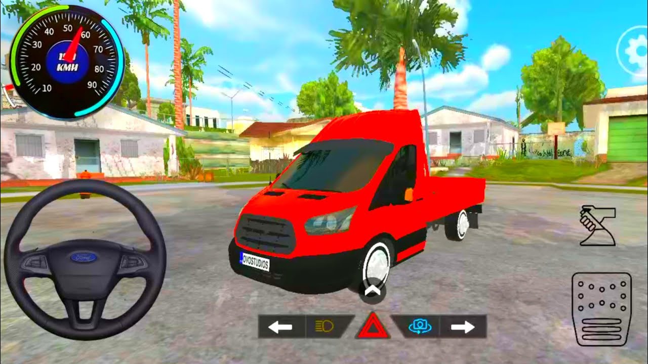 Ford Transit Driving Simulator Game Transit Drift & Park Simulator #2 ...