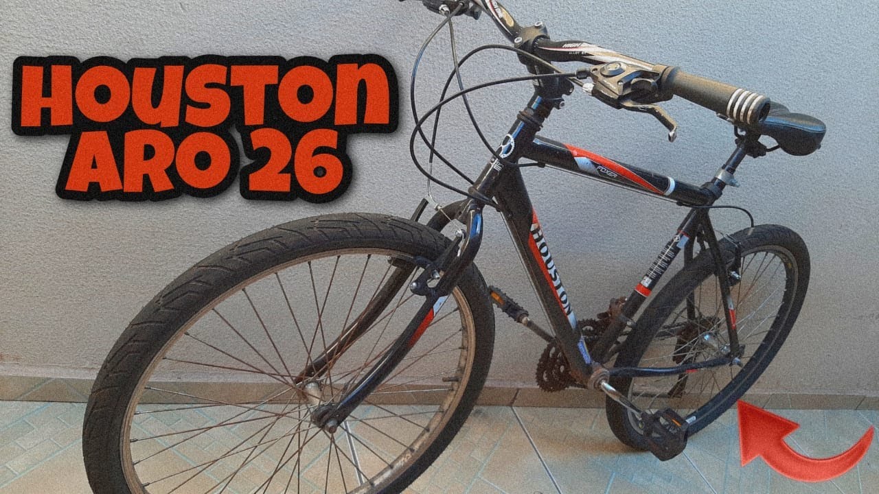 MINHA PRIMEIRA BIKE * houston foxer aro 26* - YouTube