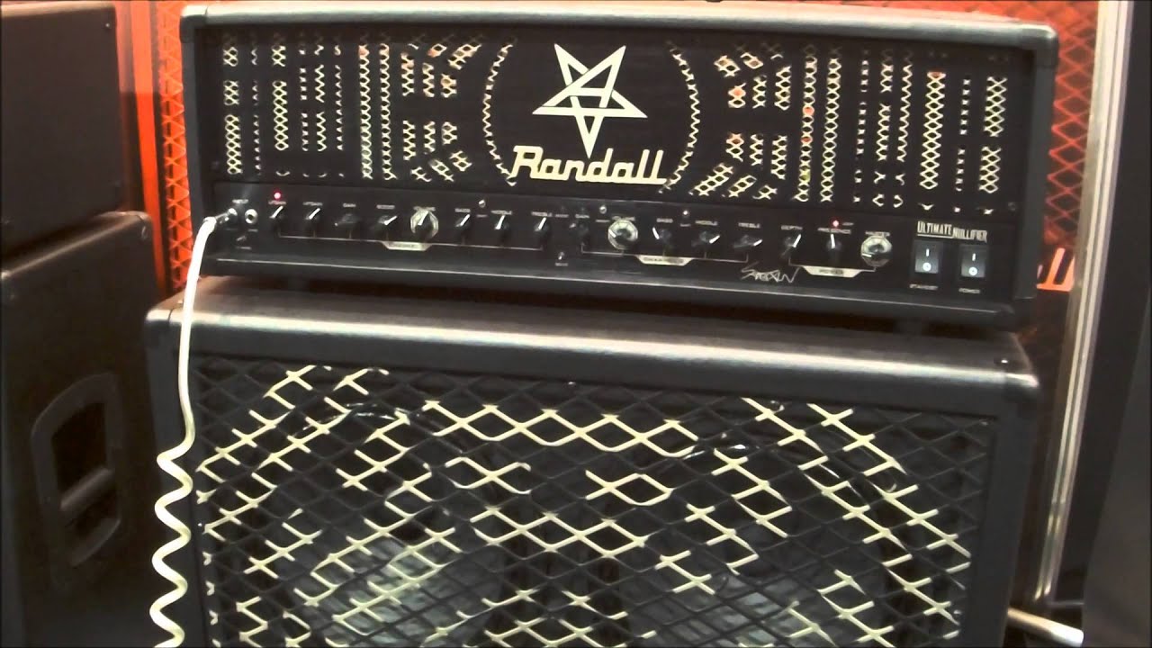 Musikmesse 2015 - Randall Scott Ian Signature Amp Rock - YouTube