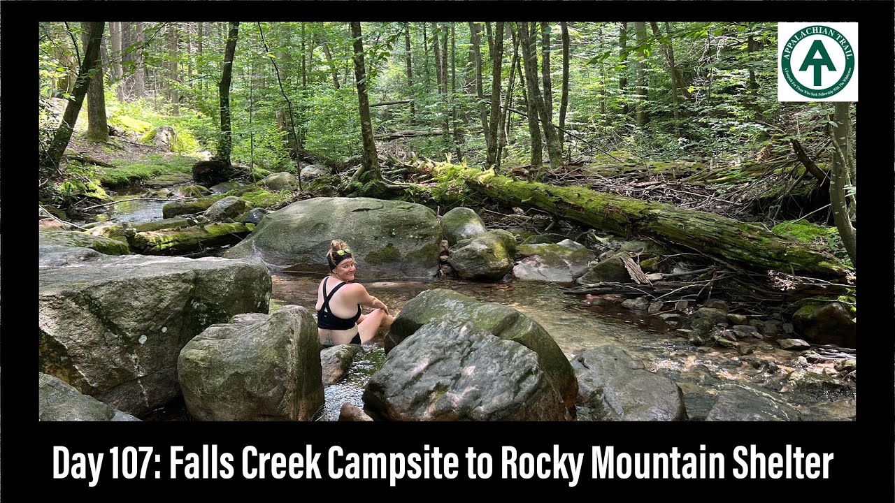 Day 107 | Afternoon Dip in a Spring | Appalachian Trail Thru Hike 2022 ...