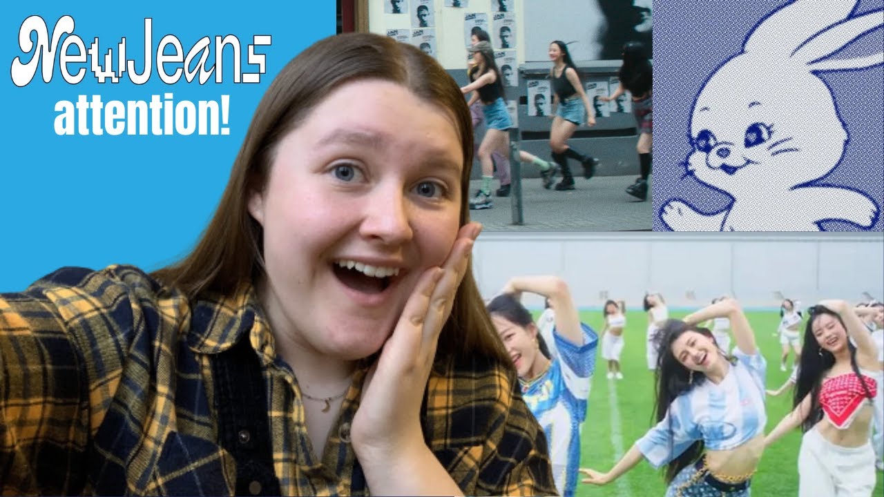 first time reaction to debut of newjeans - attention mv - YouTube