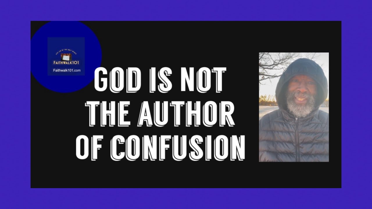 God is not the author of confusion #Jesus #confusion #foryou #listen # ...