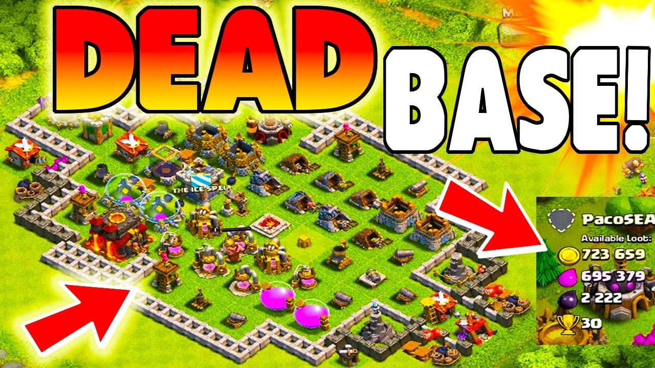 HOW TO ALWAYS GET DEAD BASE AND HUGE LOOT - CLASH OF CLANS ...