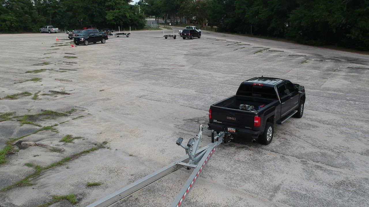 Quick aerial video of Murrells Inlet public ramp parking lot - YouTube