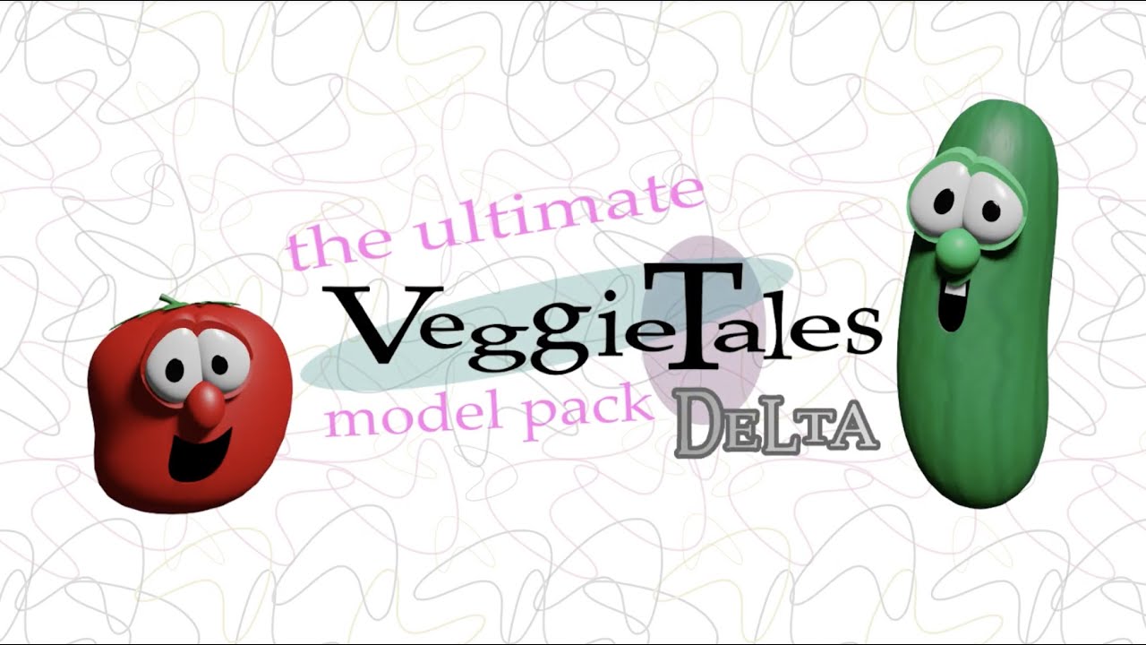 The Ultimate VeggieTales Model Pack: Delta (Blender 2.93) - YouTube