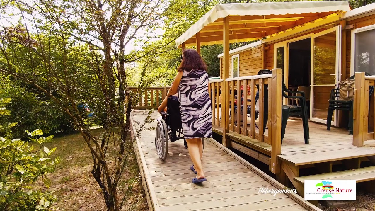 Se reposer dans les hébergements du camping naturiste Creuse-Nature ...