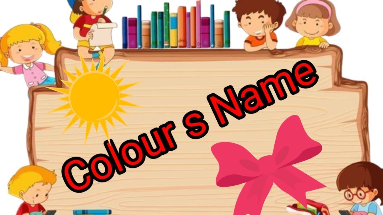 Colours Name | Rango Ke Naam | Cartoon video | Children Learning ...