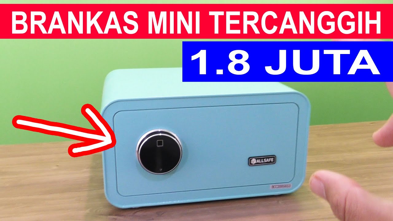 ALAT UNIK BRANKAS MINI TERBAIK DAN PREMIUM ALLSAFE ES 23 - YouTube