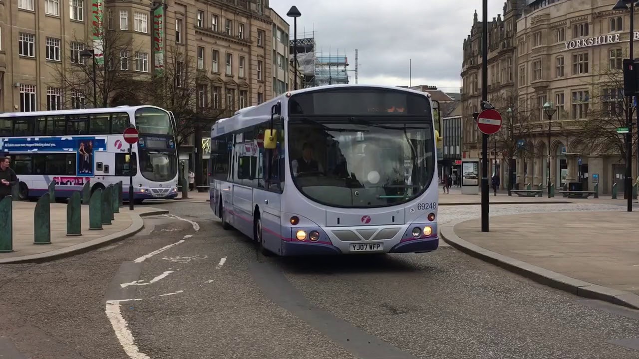 First Bus Sheffield 69248 At City Centre On 95 To Sheffield Interchange ...