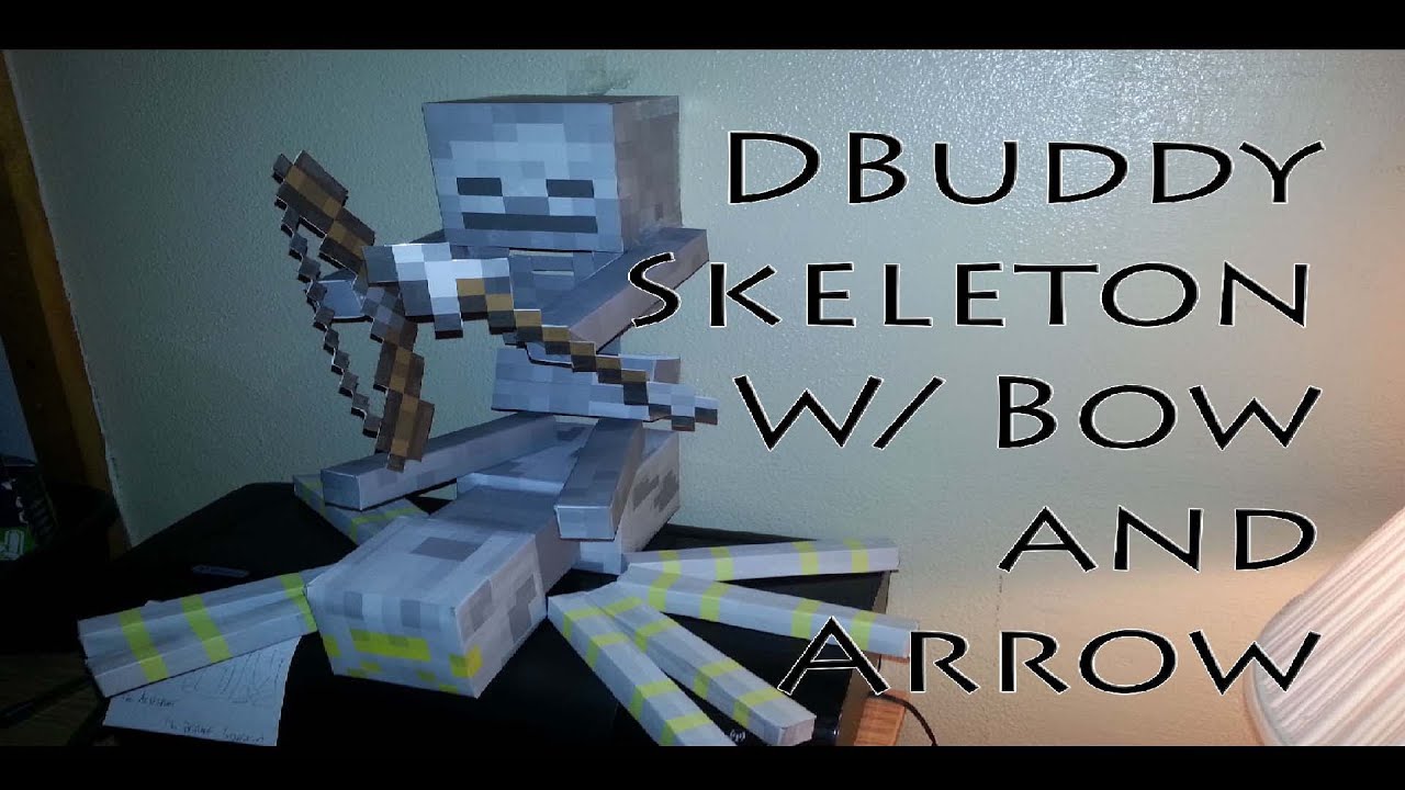 [Desktop Buddy]: Skeleton (W/ Bow and arrow!) - YouTube