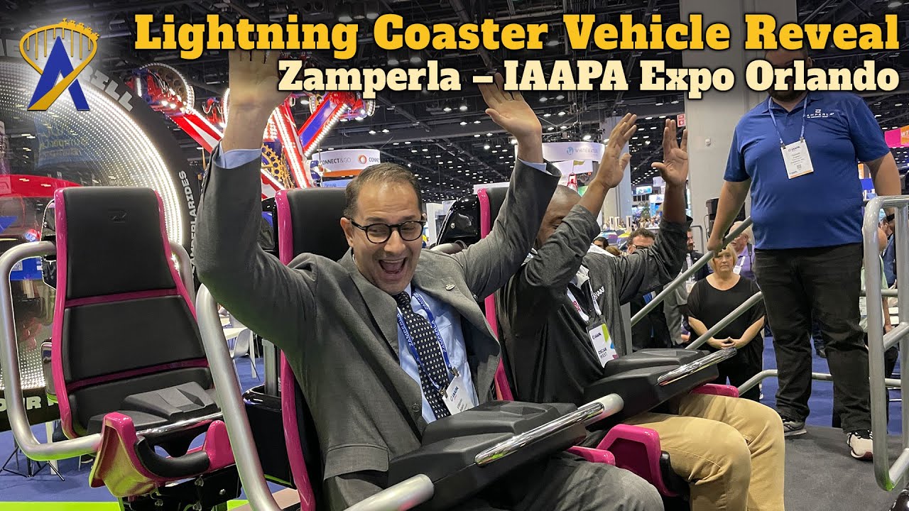 Zamperla Rides Lightning Coaster Ride Vehicle Reveal at IAAPA Expo ...