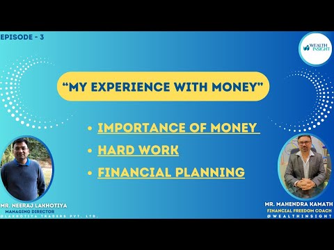 Importance of Money & Financial Planning | My Experience with Money ...