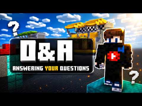 Minecraft Q&A – Answering Your Questions! 🎤 | 20K Special