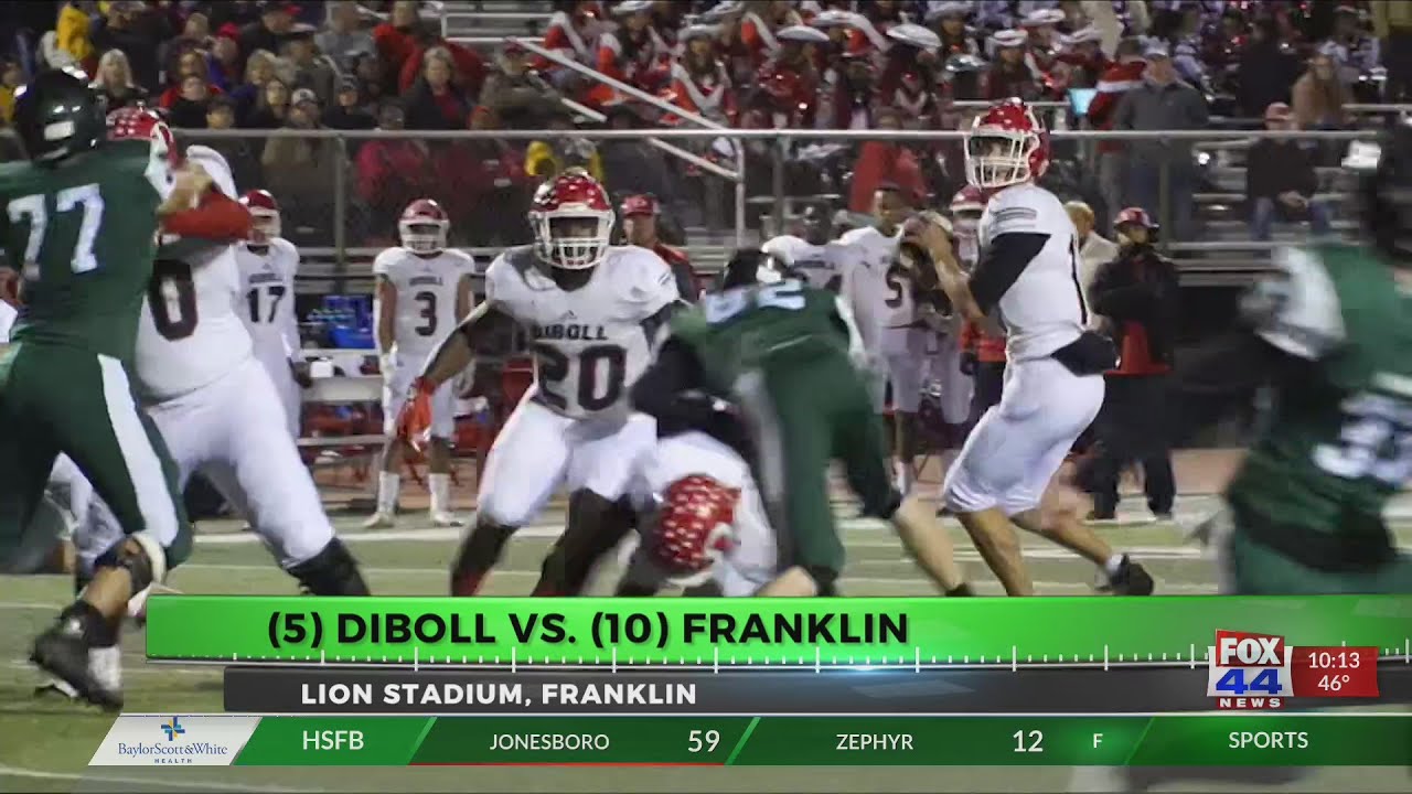 Friday Night Football Fever: Diboll vs. Franklin - YouTube