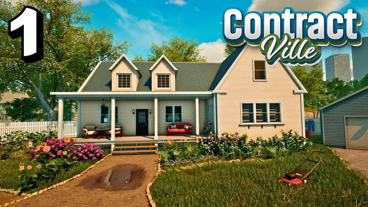 THE BEST SIMULATOR GAME YOU'LL EVER PLAY! | ContractVille - Part 1 ...