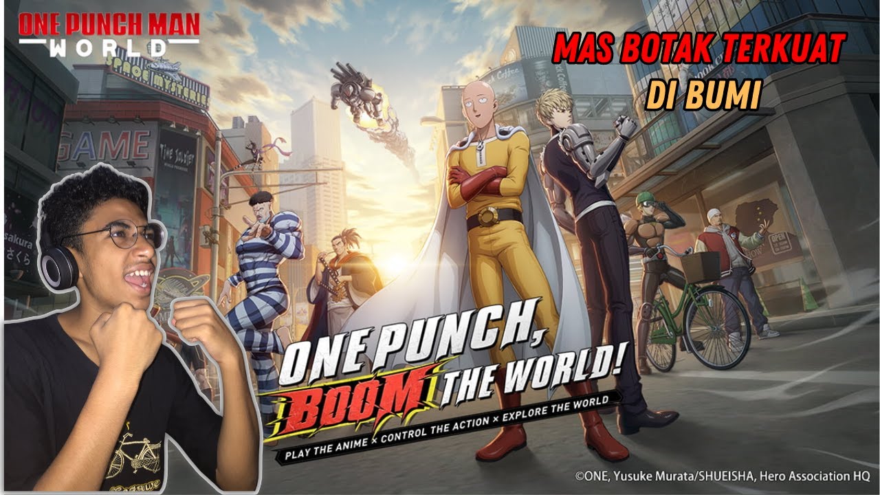 TERNYATA GINI RASANYA JADI BOTAK TERKUAT DIBUMI - ONE PUNCH MAN - YouTube