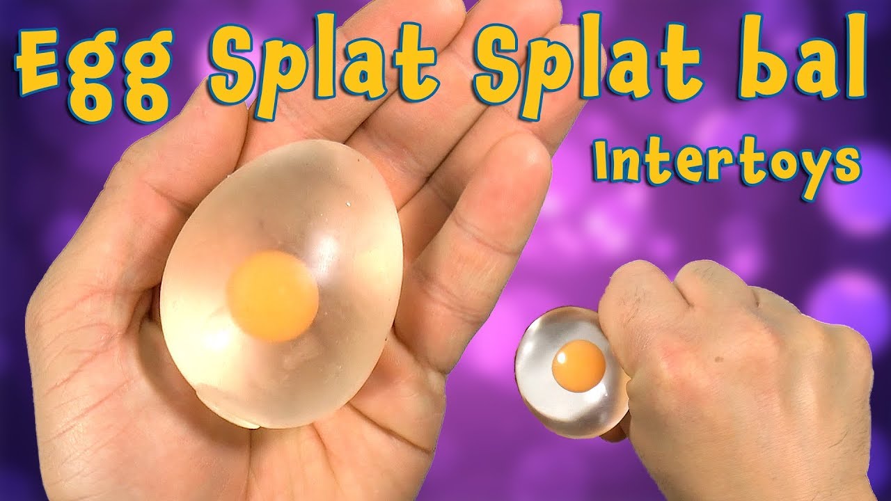 Egg splat, Intertoys Splat bal - YouTube