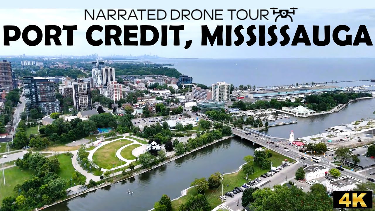 Port Credit from Above: Stunning 4K Drone Footage of Mississauga’s ...