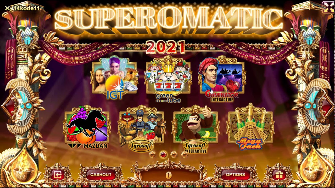 Игровая система Superomatic (Супероматик) 2021 | Все игры с клуба - YouTube