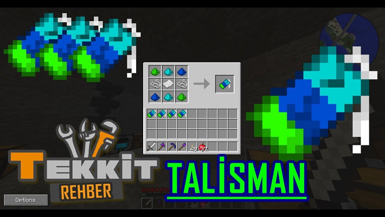 TALİSMAN! - Minecraft Tekkit Rehberi #Bölüm 13 - YouTube