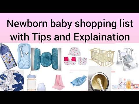 Baby shopping list // Newborn baby essentials // things to buy for ...
