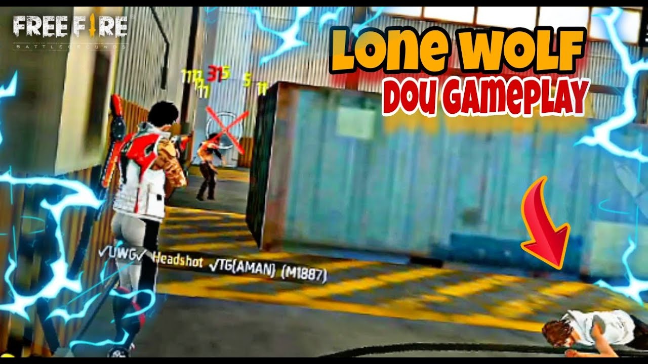 Lone wolf dou gameplay|| lone wolf gameplay|| free fire lone wolf dou ...