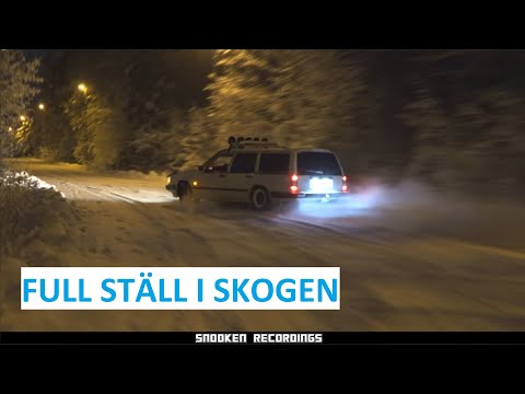 Vlogg Ep:7 || Winter Drift with Volvo 945 turbo and volvo 740 is
