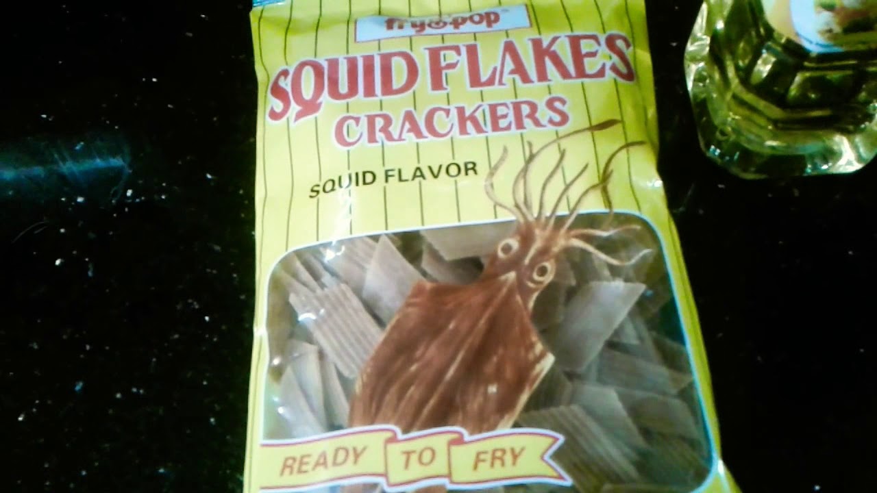 #12-SQUID FLAKES CRACKERS - YouTube