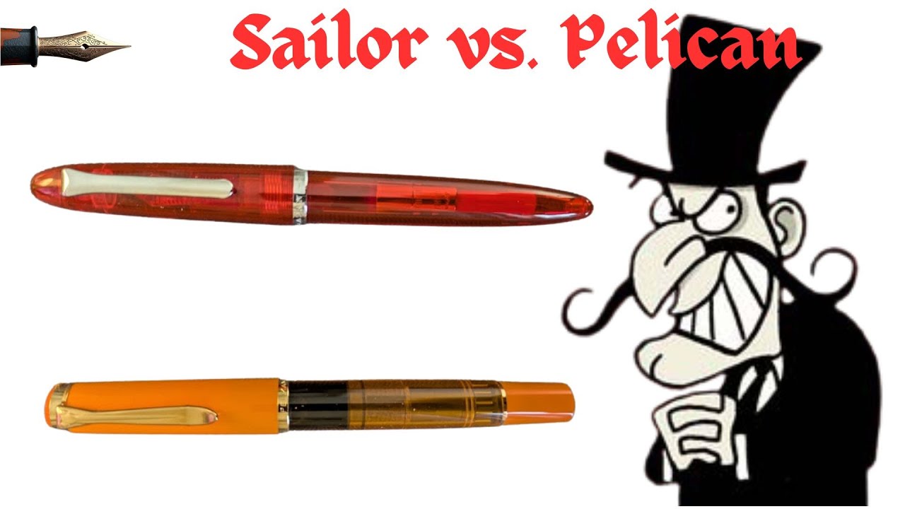 Sailor Compass vs Pelikan M200 - Fair Comparison? - YouTube