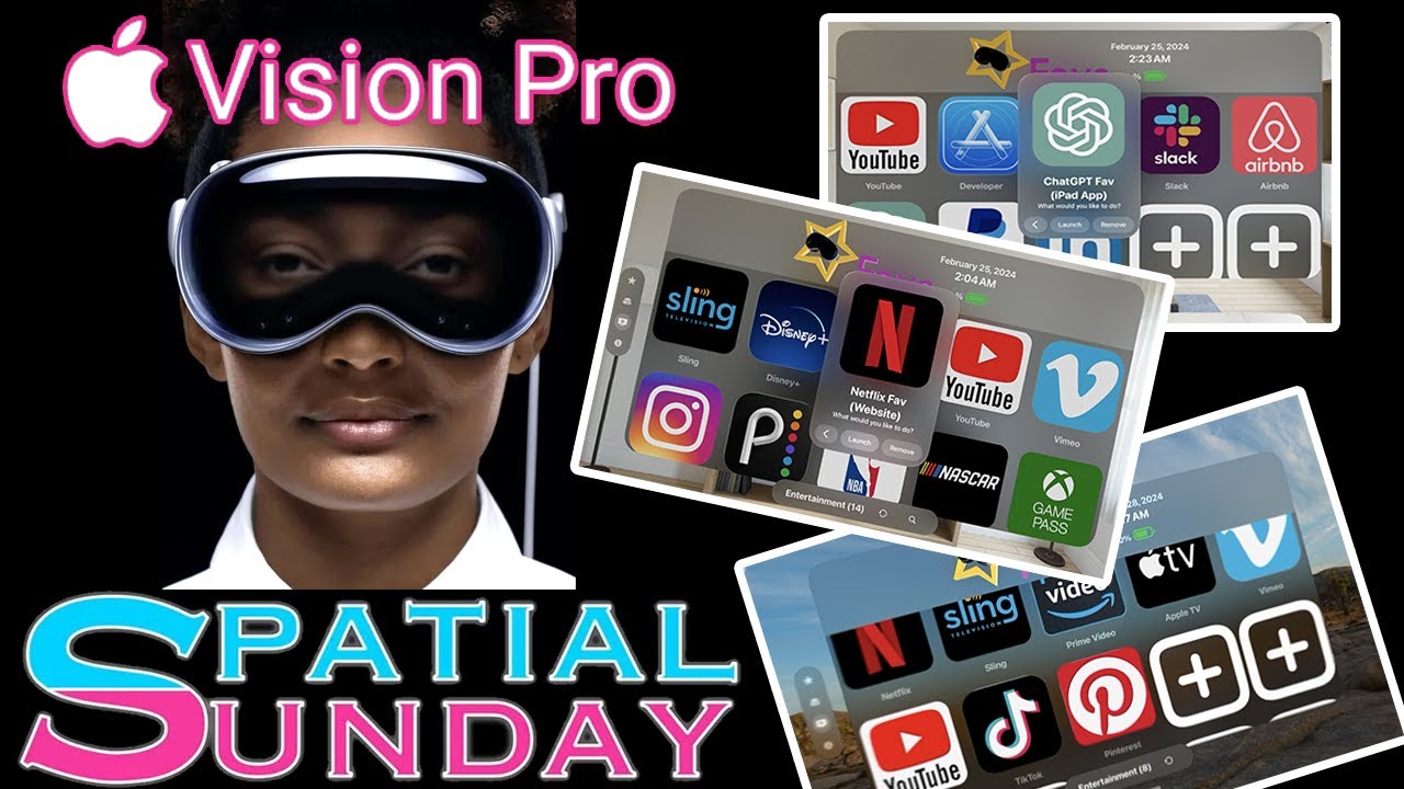 Favs AVP (Maximizing Spatial Computing): Spatial Sunday - YouTube