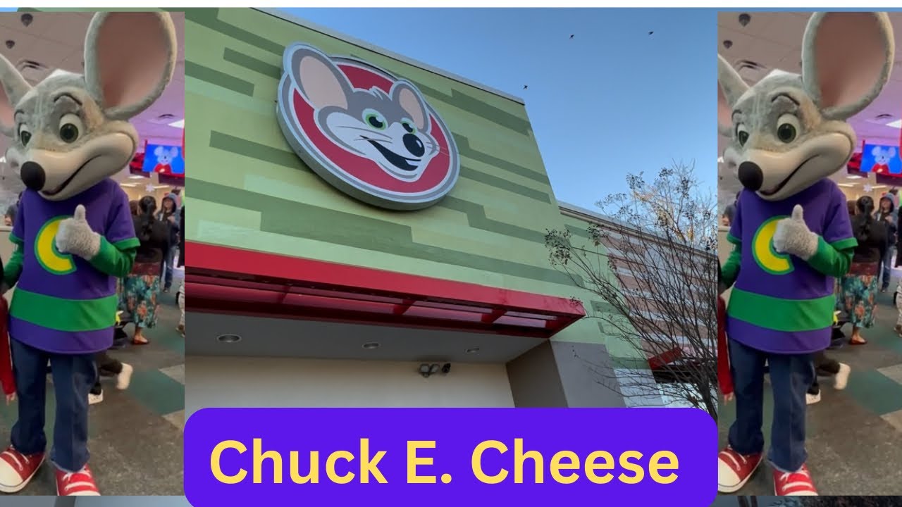 Chuck E Cheese Family Fun With Indoor Rides and Games For Kids | Games ...