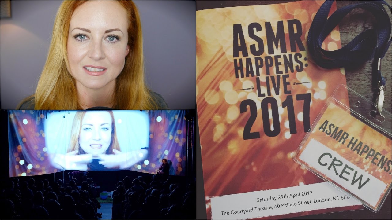ASMR Happens Live 2017 London | Vlog & Footage - YouTube