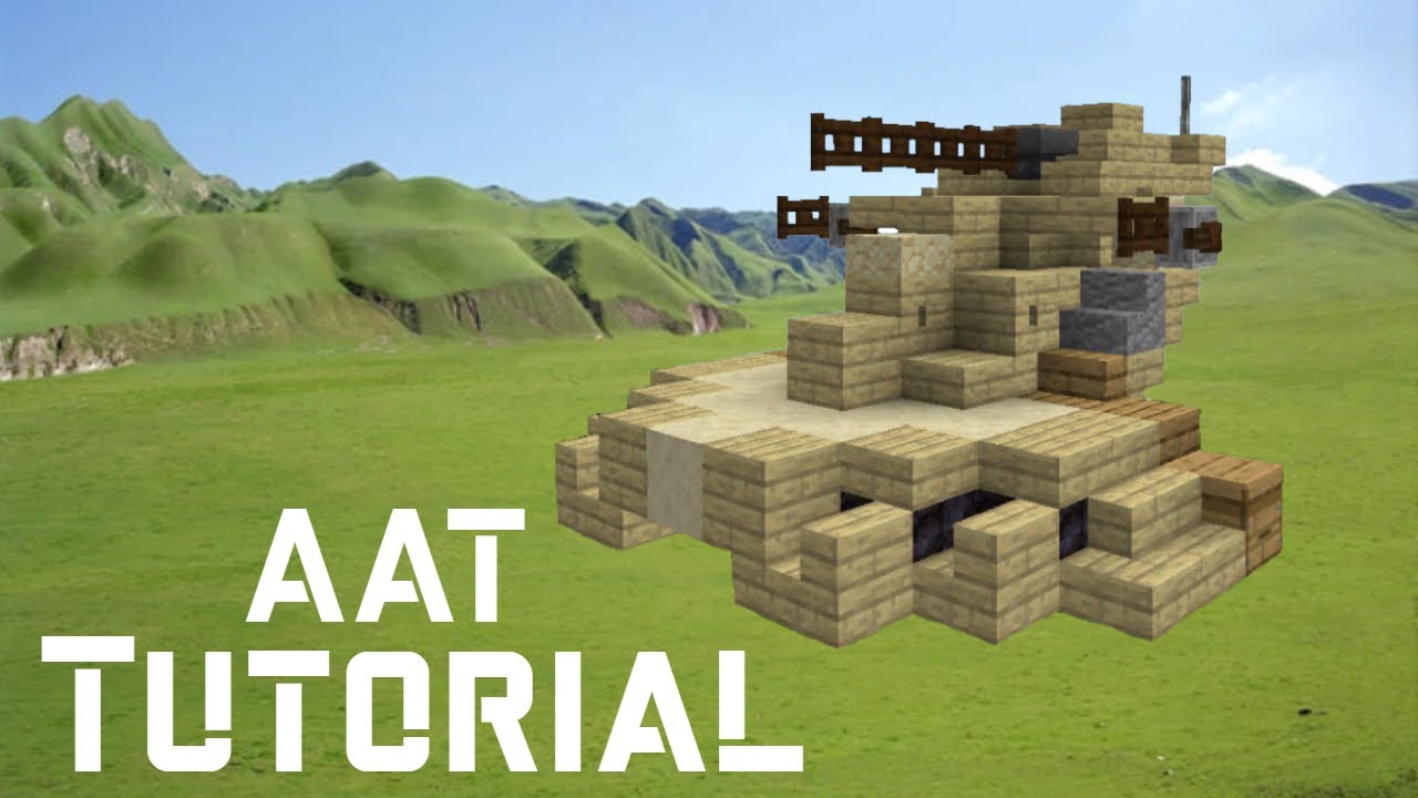Minecraft AAT 1:1 Scale Tutorial [Star Wars] - YouTube