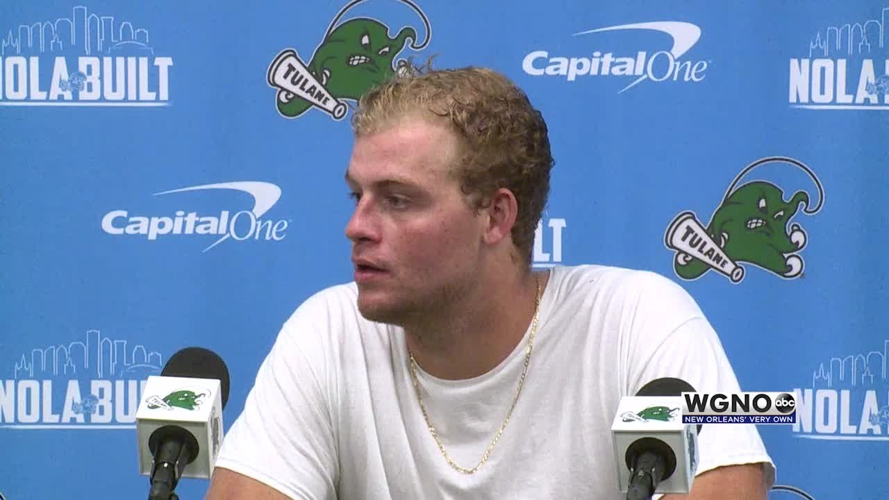 INTERVIEW: Tulane QB Michael Pratt - Saturday, Oct. 8, 2022 - YouTube