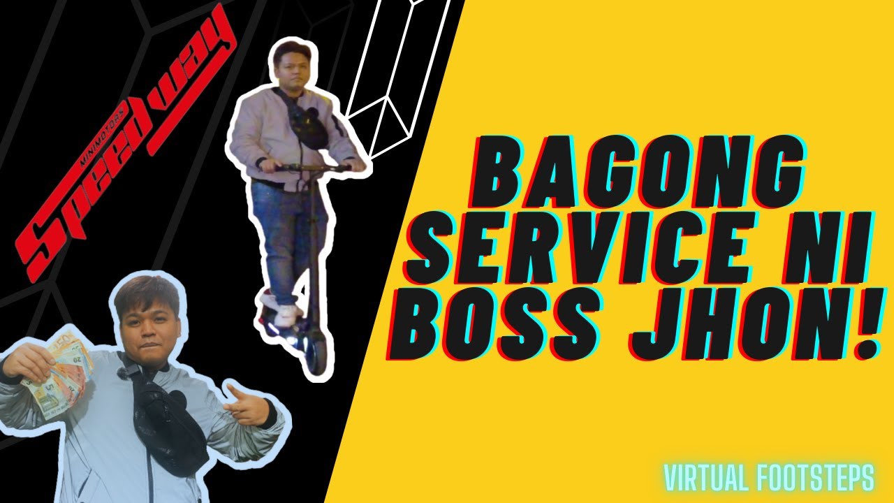 Bagong electric scooter ni Boss Jhon, worth PHP 40K??!! | Virtual Footsteps - YouTube