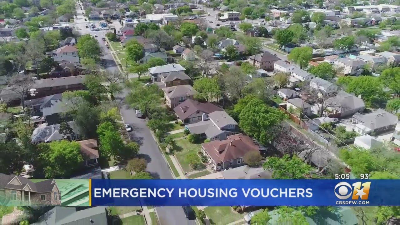 North Texas Receiving Hundreds of Emergency Housing Vouchers - YouTube