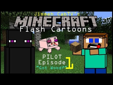 Minecraft Cartoon Episode 1 - YouTube