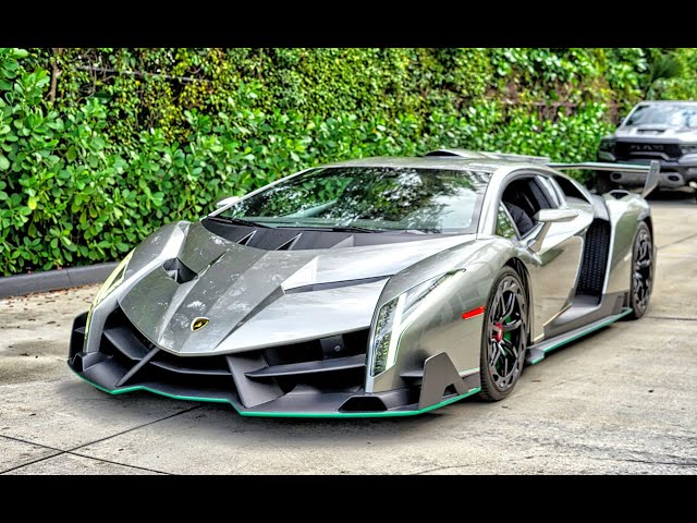 Lamborghini Veneno Silver