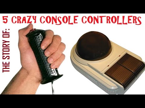 The Story Of: 5 Completely Crazy Console Controllers - YouTube