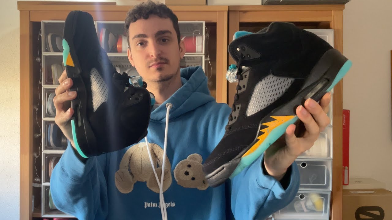 JORDAN 5 AQUA | BOMBA - YouTube