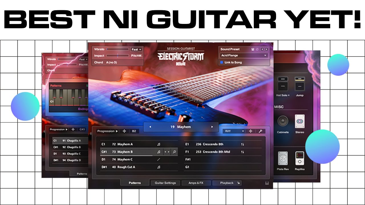 Electric Storm Deluxe - TOP 10 PRESETS! | Native Instruments - YouTube