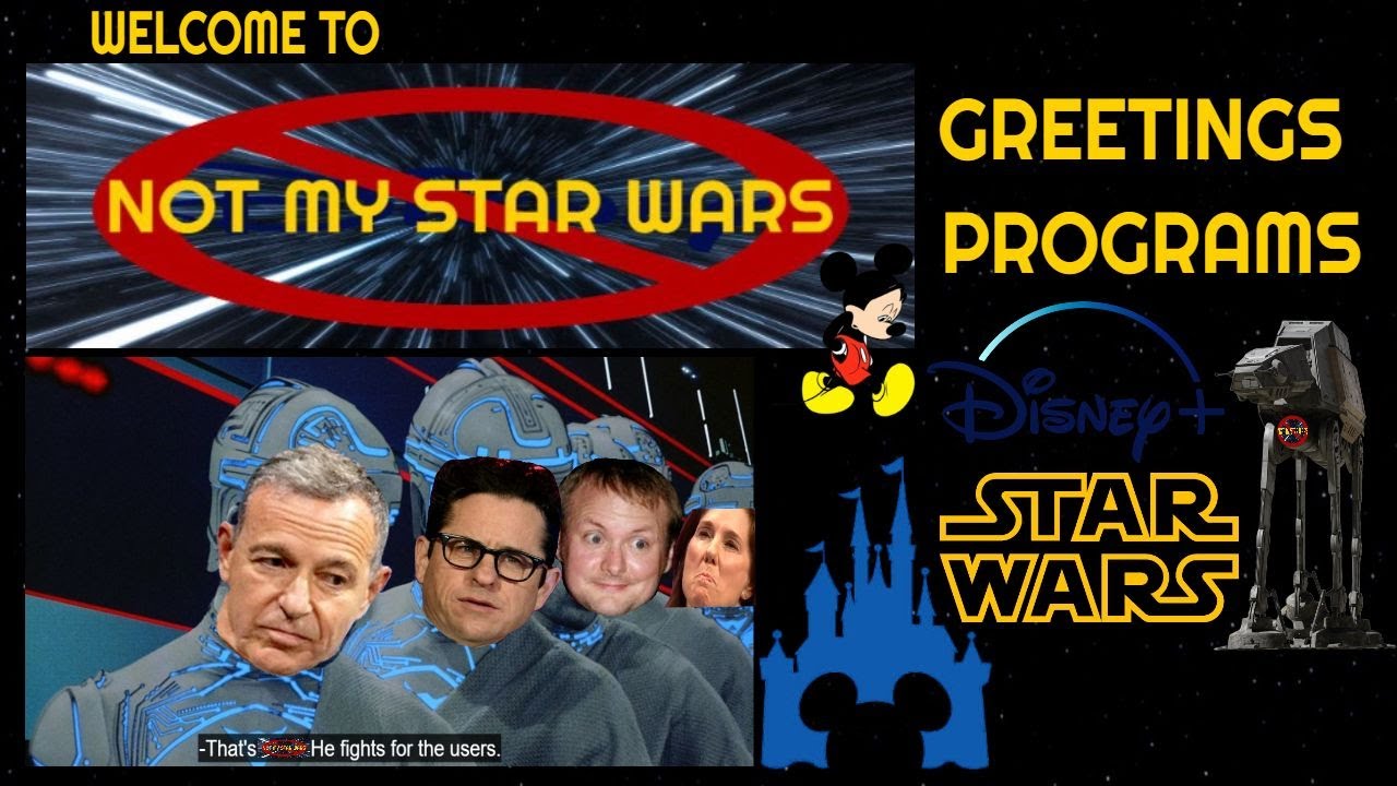 Welcome to Not My STAR WARS - Greetings Programs! - YouTube