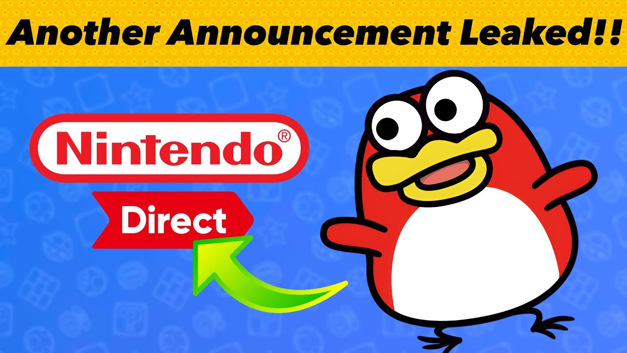 Pyoro LEAKS Another Game Announcement For This Weeks RUMORED Direct ...
