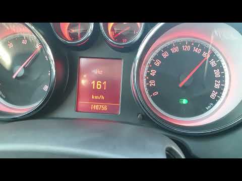 opel astra j 1.6 turbo 0-200
